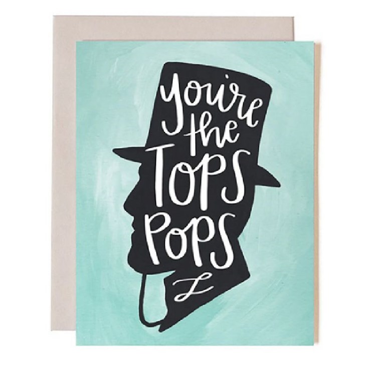 Tops Pops Greeting Card | Simblist Group