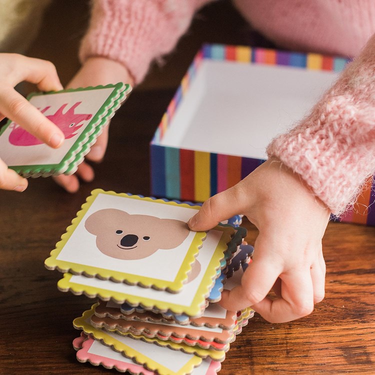 Pre-school Animal Memory Matching Game | Simblist Group