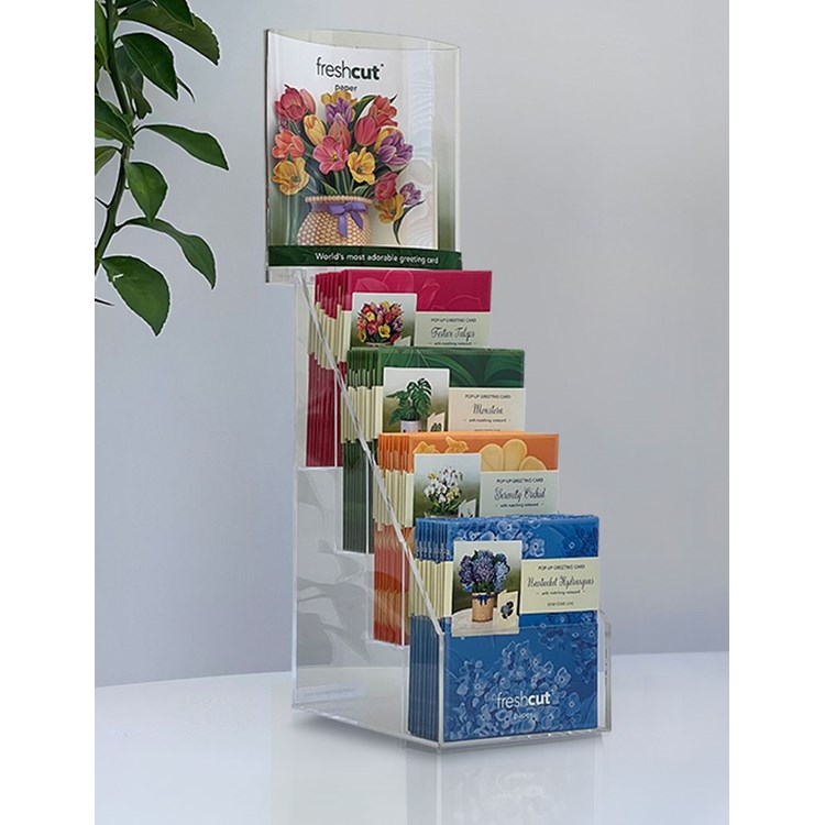 Mini 4 Tier Acrylic Display | Simblist Group