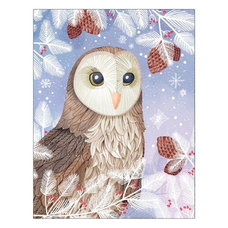 WINTER BARN OWL BX/8 | Simblist Group