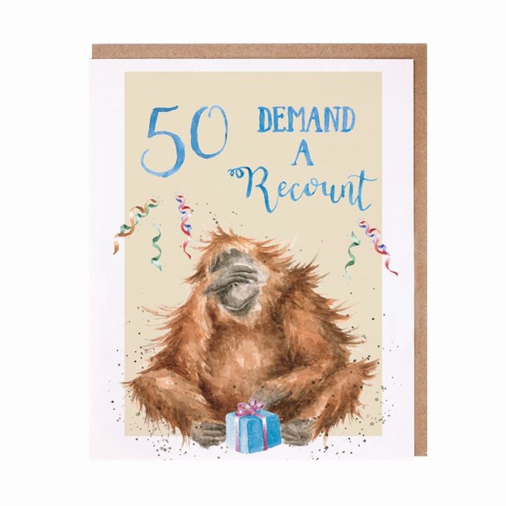 50 Demand a Recount Single Card | Simblist Group